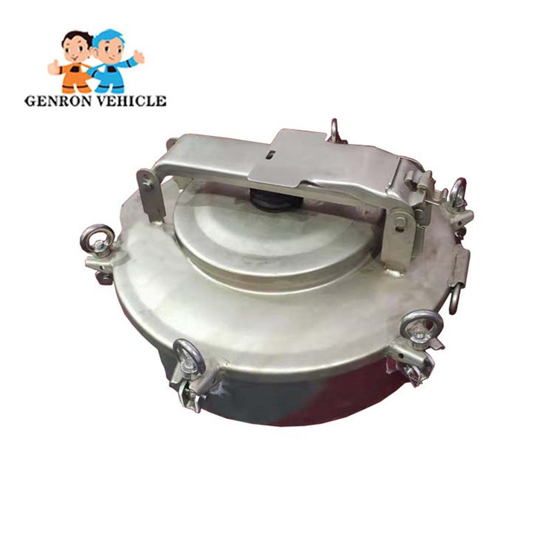 Customized Spare Parts of Manhole Cover and flange with Big Plate is ...