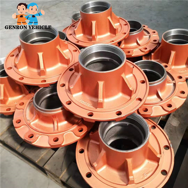 Truck Trailer Axle Parts Wheel Hub Spoke hub Rear for 10t 13t Light ...