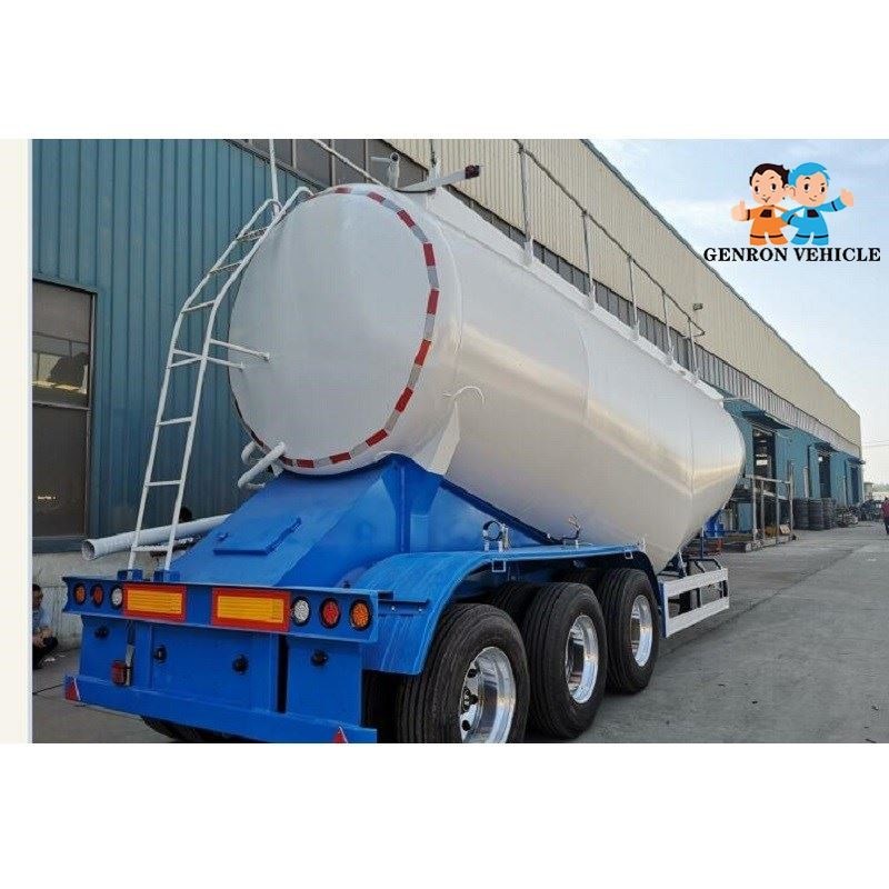 Granular Particles Storage V Type 12m Dry Bulk Tanker Trailer