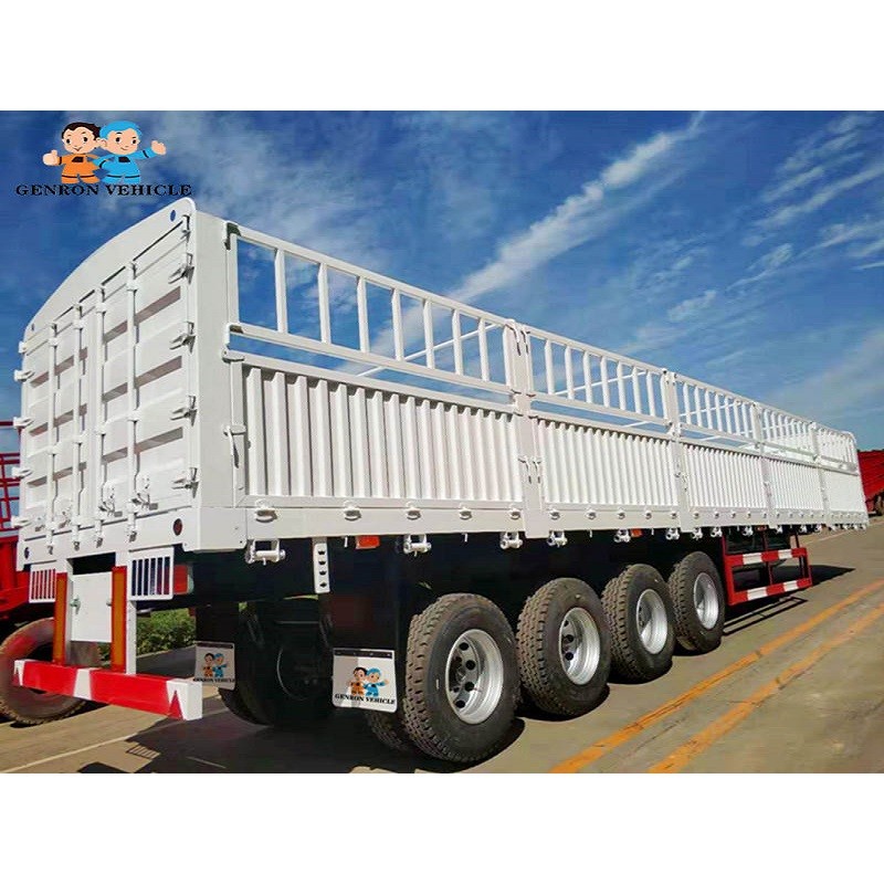 30T - 40T Drop Side Dump Trailer With 13T FUWA Axle