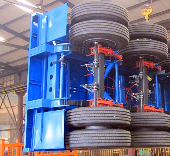 Trailer Shipping Container Stand