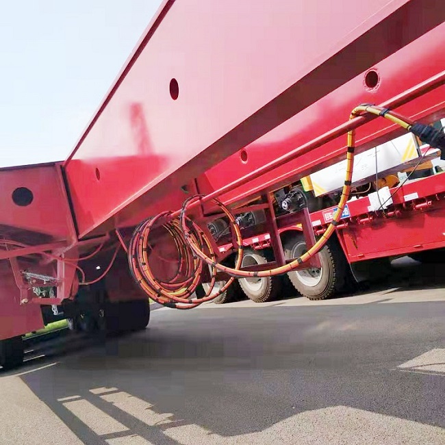 Multifunctional Iso 45T Extendable Container Semi Trailer