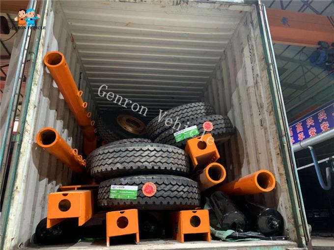 30 Tons Genron Wood Transport Forestry Trailer