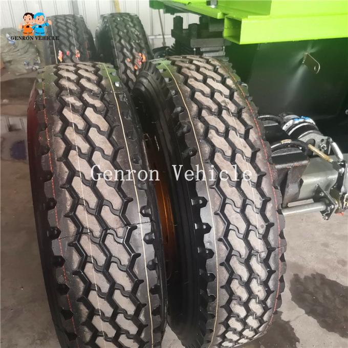 30 Tons Genron Wood Transport Forestry Trailer