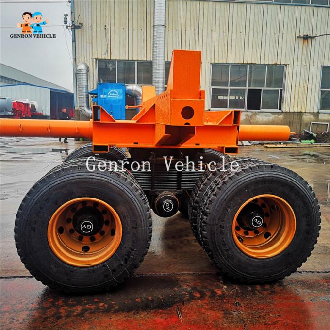 Steel Heavy Duty 18.5m Logging Semi Trailer To Delivery Forest Wood