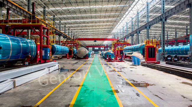 China Qingdao Genron International Trade Co., Ltd. factory production line