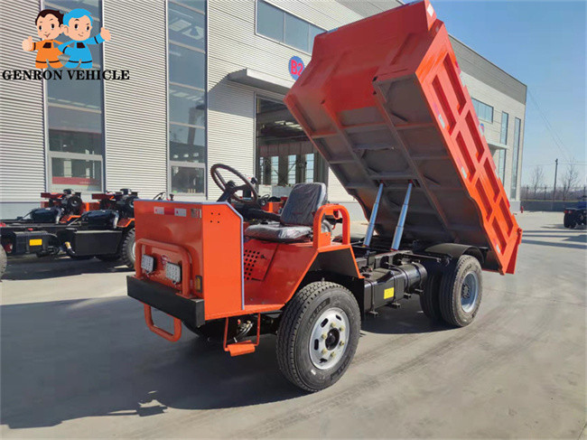 4T Four Wheeled Tipper Dump Truck Underground Mine Dump Truck Tipper Dumper