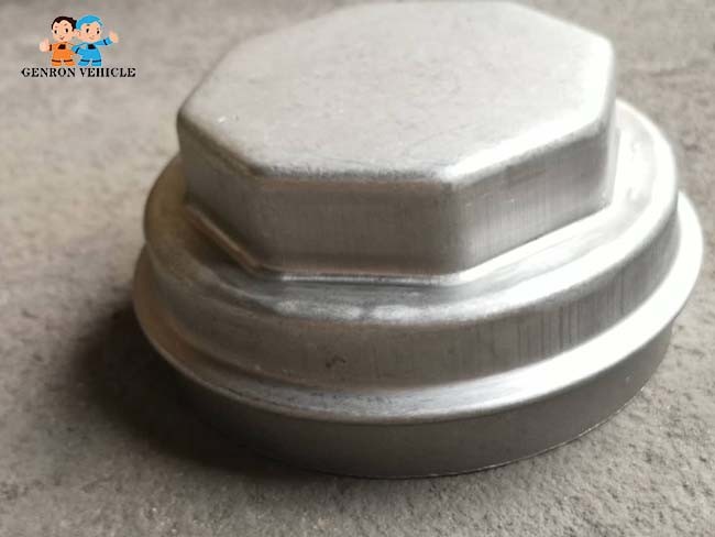 ISO Wear Resistant 1kg Q195L Fuwa Trailer Wheel Hub Caps